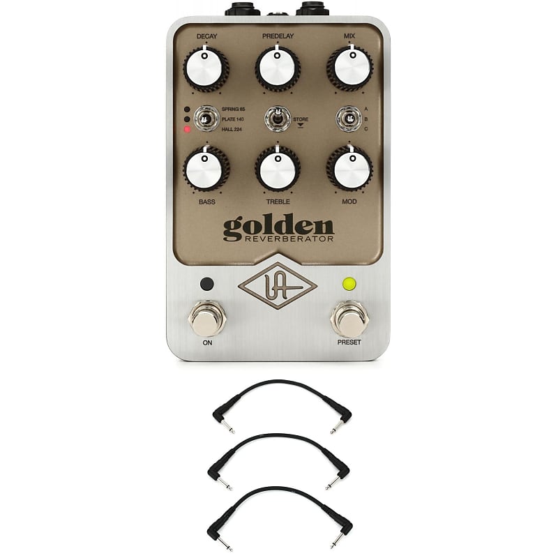 Universal Audio UAFX Golden Reverberator Pedal with 3 Patch | Reverb