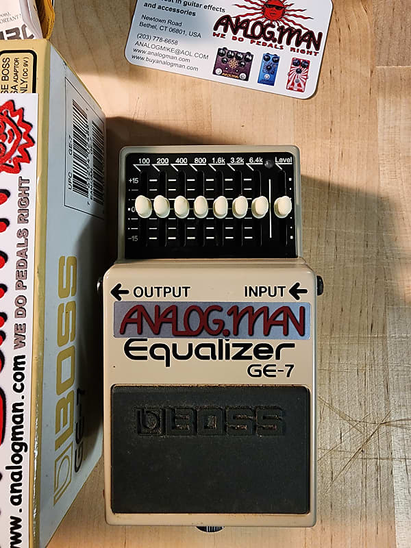 Analogman Boss GE-7 Pro Mod | Reverb