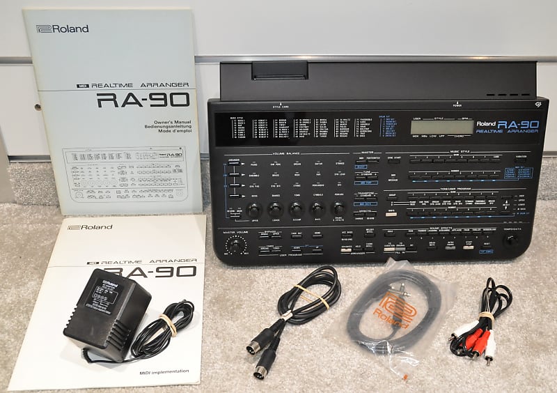 Roland RA-90 Real Time Arranger Midi Module w/ Manuals & | Reverb