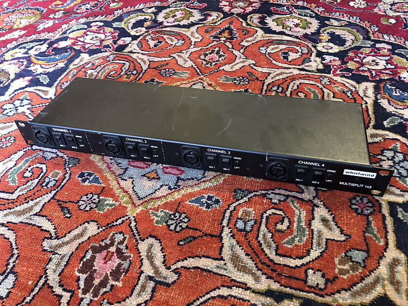 Whirlwind Multisplit 4 Channel Passive 1x3 XLR Microphone | Reverb