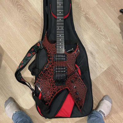 B.C. Rich Stranger Things “Eddie's” Inspired NJ Warlock 2022 | Reverb