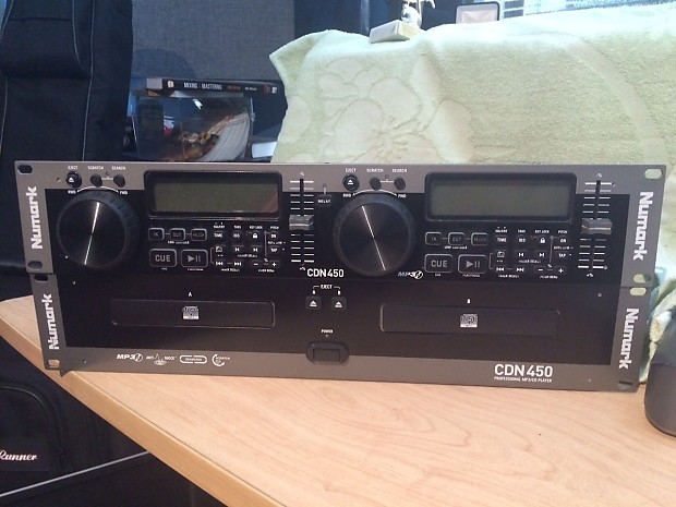 Numark CDN450 Rackmount Dual CD/MP3 Player | Reverb