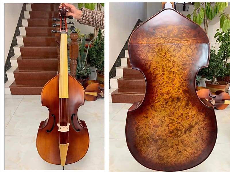 Baroque Style SONG maestro 6 string 27" viola da gamba,Bird | Reverb