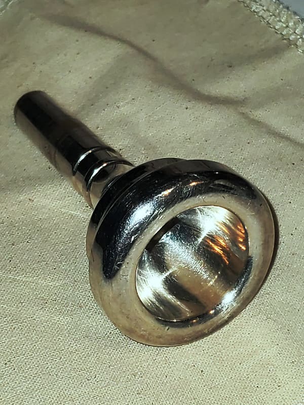 KING 12c trombone mouthpiece 2000-teens - silver | Reverb