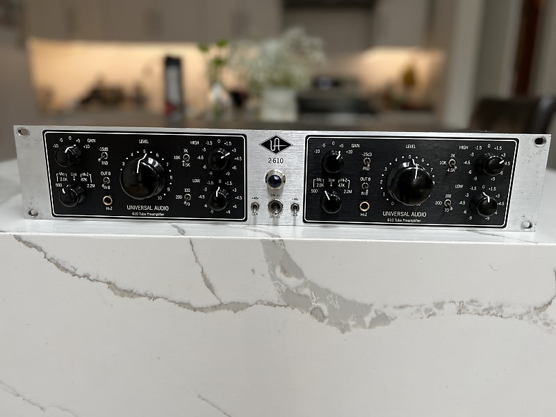 Universal Audio 2-610 tube microphone preamp - line preamp - | Reverb