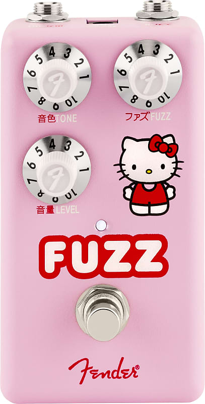 FENDER Pedale Fuzz Fender® x Hello Kitty® Rosa | Reverb