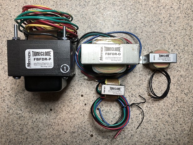 Mercury Magnetics Blackface Deluxe Reverb Transformer Set | Reverb