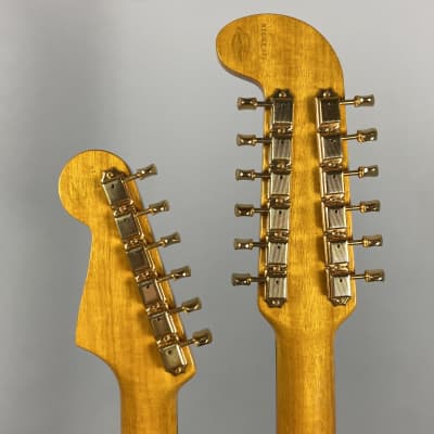 1995 Fender Custom Shop Korina Doubleneck Stratocaster | Reverb