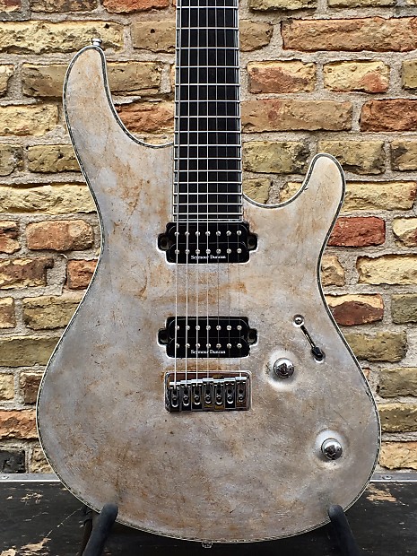 Mayones Regius 7 Custom - Aged Silver | Reverb