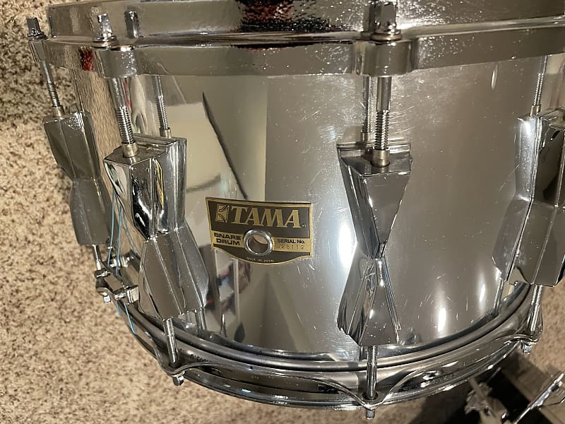 Tama Snare 8x14 Wood Snare Early 90s - Chrome | Reverb