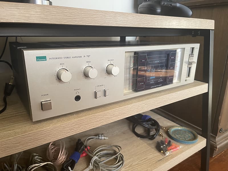 Sansui Integrated Stereo Amplifier A-707 | Reverb