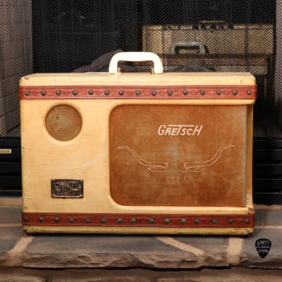 1956 Gretsch Western Cowboy Amp, Electromatic "Twin" model | Reverb