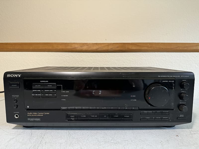 Sony STR-D450Z Receiver HiFi Stereo 5.1 Channel Phono Home | Reverb