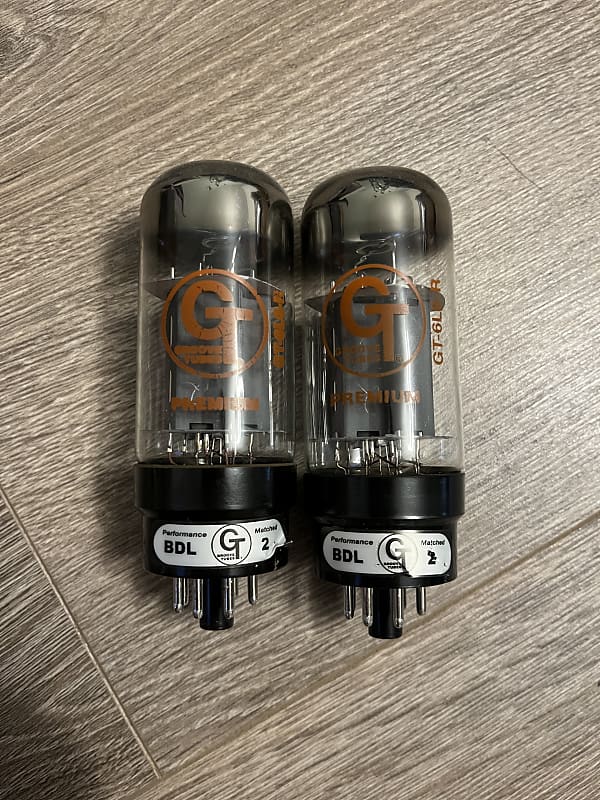 Groove Tubes GT-6L6-R Tubes / Valve for Guitar Amplifiers, | Reverb