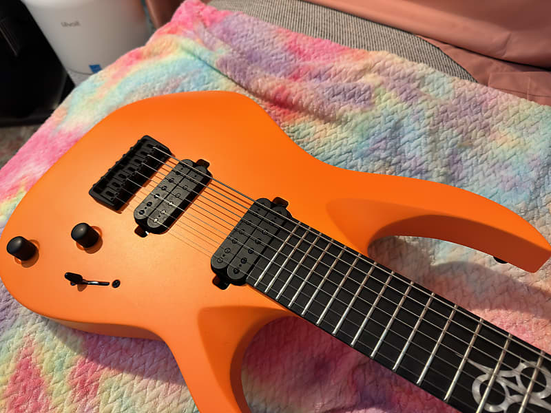 Solar Guitars A2.7ON - Orange Neon Matte | Reverb