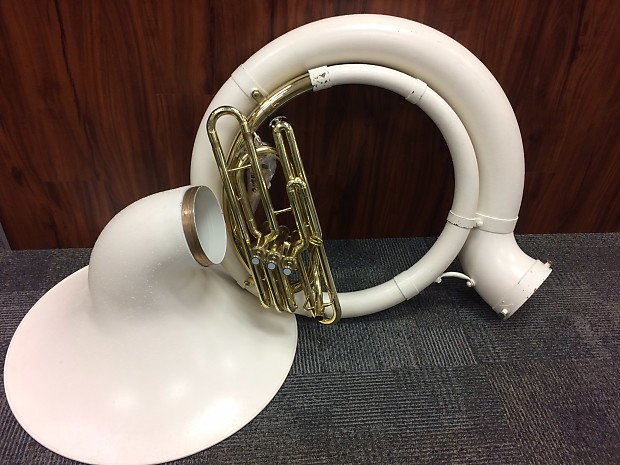 Sousaphone Jupiter JSH-596-696 White Fiberglass Body And | Reverb