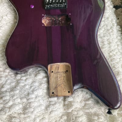 Warmoth Jazzmaster 2021 - Transparent purple | Reverb