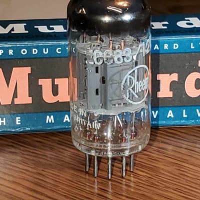 Mullard CV4004 ECC83 12AX7 electron tube | Reverb