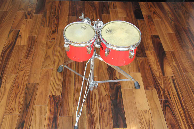 RARE Yamaha Pre Recording Custom - hot red concert toms | Reverb UK