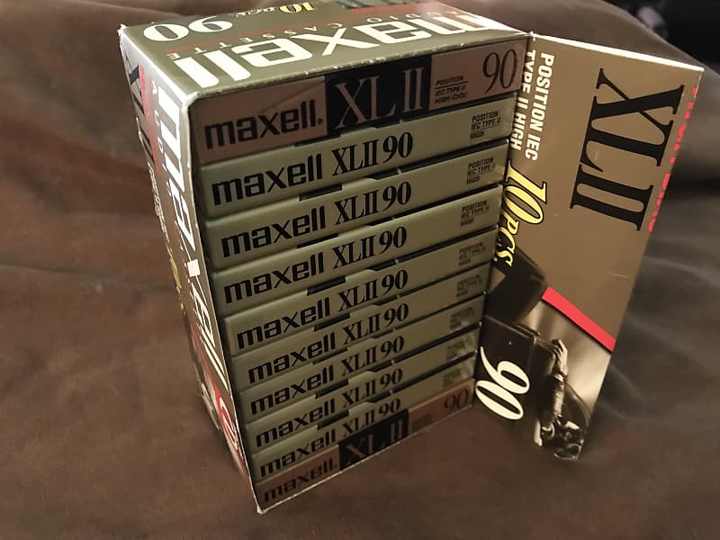 Maxell XLII 90, 10-Pack NEW | Reverb