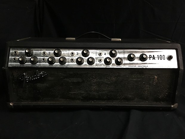 Fender PA100 100 Watt Tube PA Head | Reverb