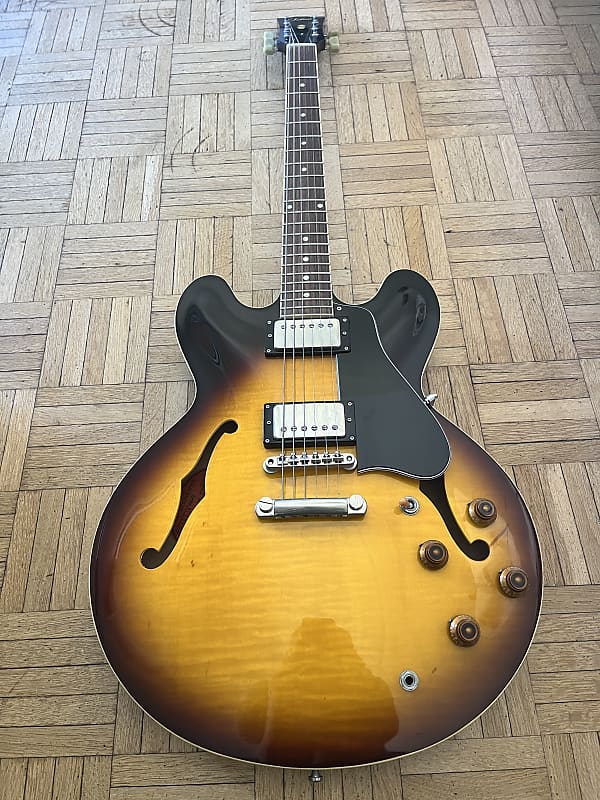 Tokai ES-155 SB Tobacco Sunburst ES155SB -Nitro | Reverb France