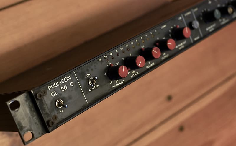 With demo video: Vintage Publison CL20 C stereo opto | Reverb