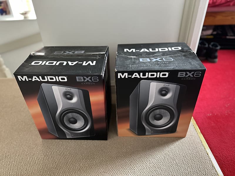 M-AUDIO BX6 Carbon Studio Monitors (pair) | Reverb