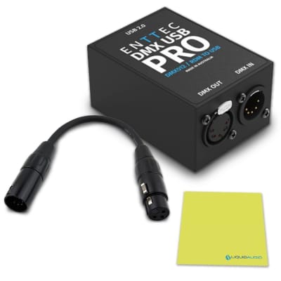 ENTTEC ENTTEC DMX USB Pro 512-Channel USB DMX interface BRAND | Reverb