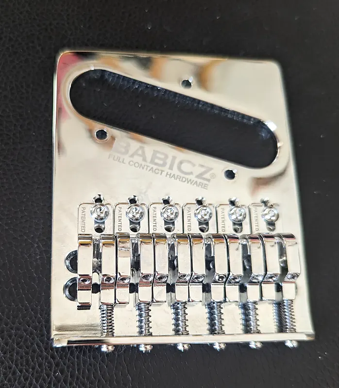 Babicz FCH Telecaster bridge 2020s - Chrome | Reverb