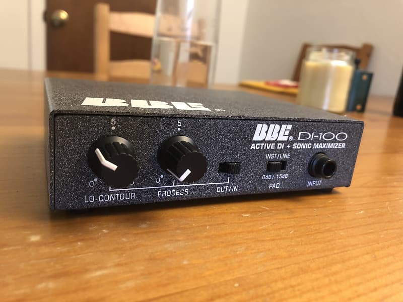 BBE 100 DI box and sound maximizer | Reverb