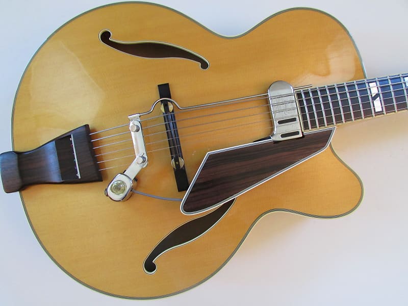 D'Aquisto Aria New Yorker 17" Acoustic Natural w/Vintage | Reverb