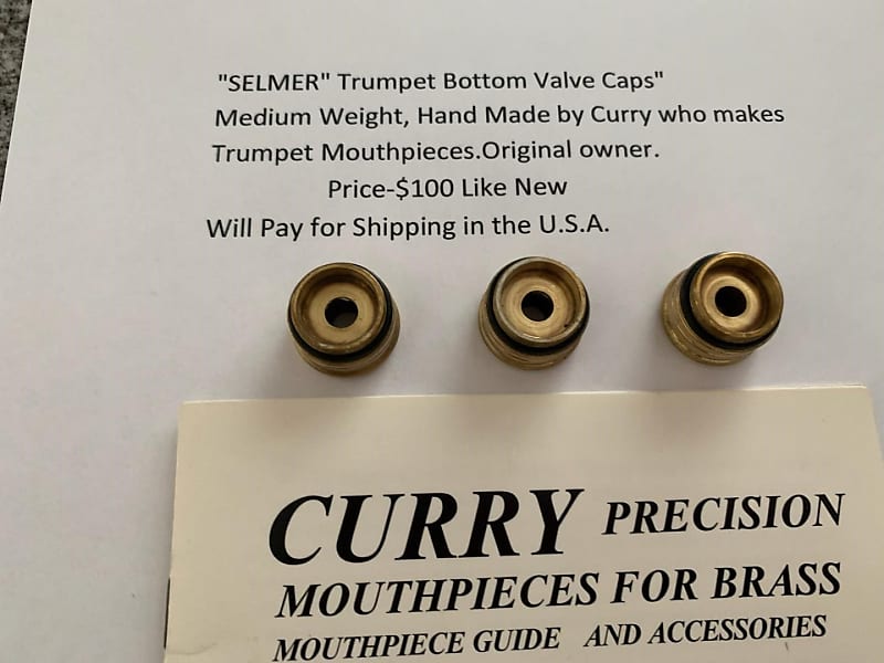Selmer Trumpet Bottom Valve Caps | Reverb