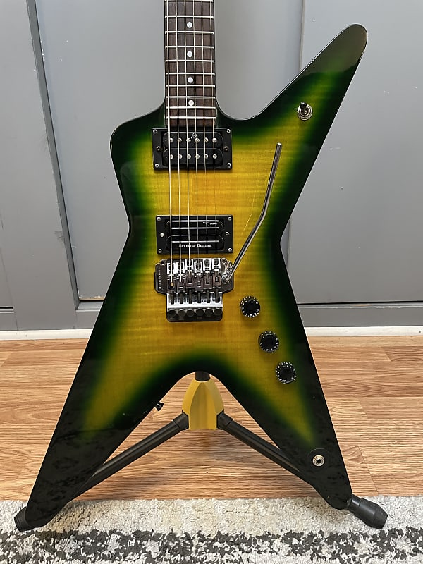 1995 Washburn Dimebag Darrell 333 - Dime Slime | Reverb