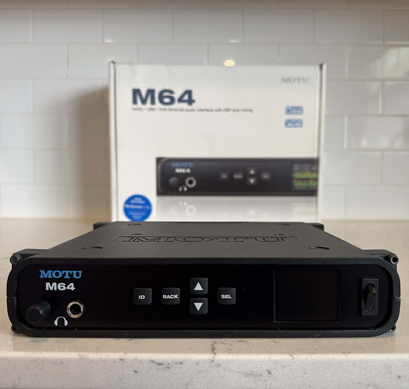 MOTU M64 USB / AVB Interface with MADI | Reverb