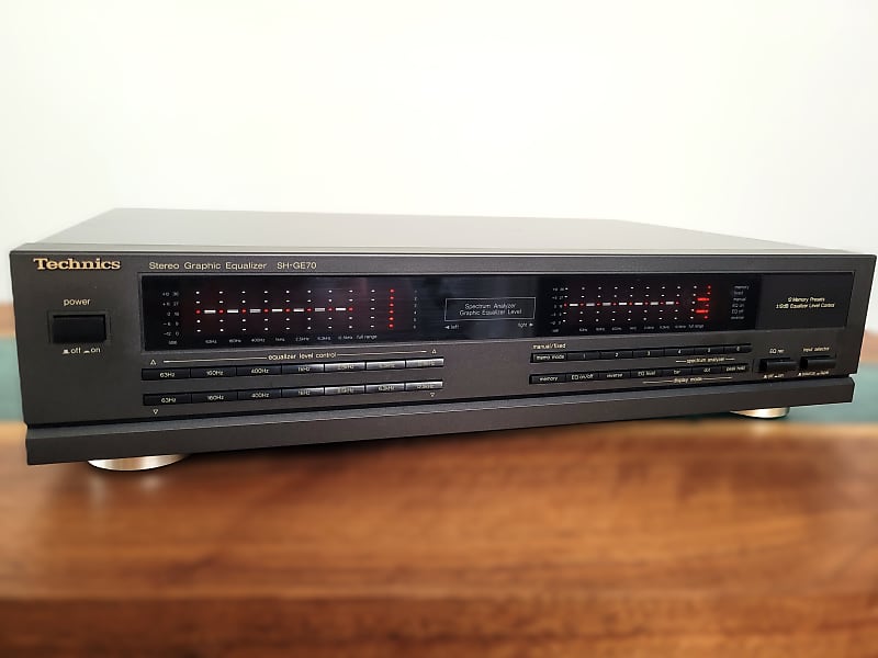 Technics SH GE70 SH-GE70 Graphic Equalizer Vintage Rare | Reverb
