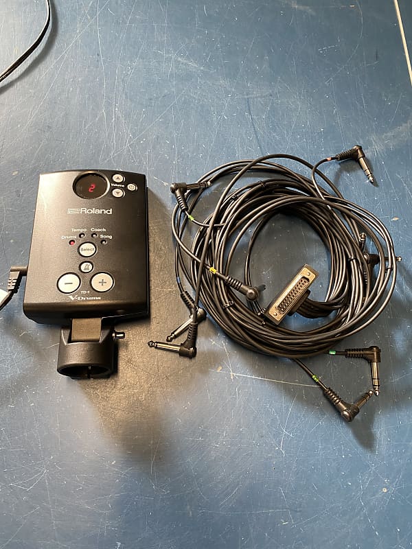 Roland TD-1 Module w/ Wiring Harness 2010s Black | Reverb Canada