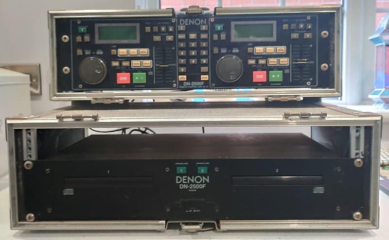 Denon DN-2500F - Dual Disc Double CD Player + RC-44 Remote | Reverb