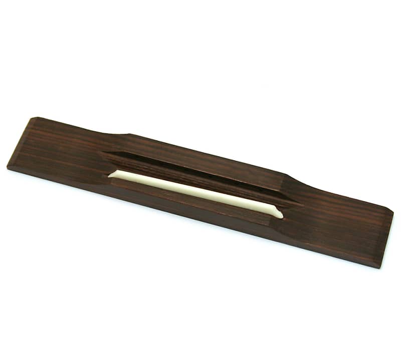 Grover Rosewood Pinless Top Loading Bridge for Acoustic | Reverb