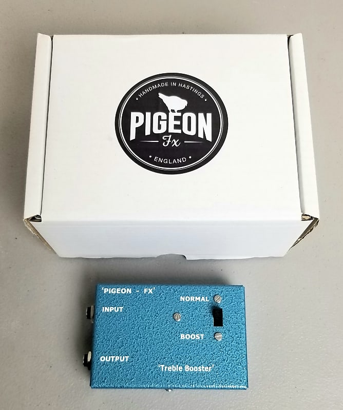 Pigeon FX HS Hornby Skewes Treble Booster (Silicon) - LNIB! | Reverb