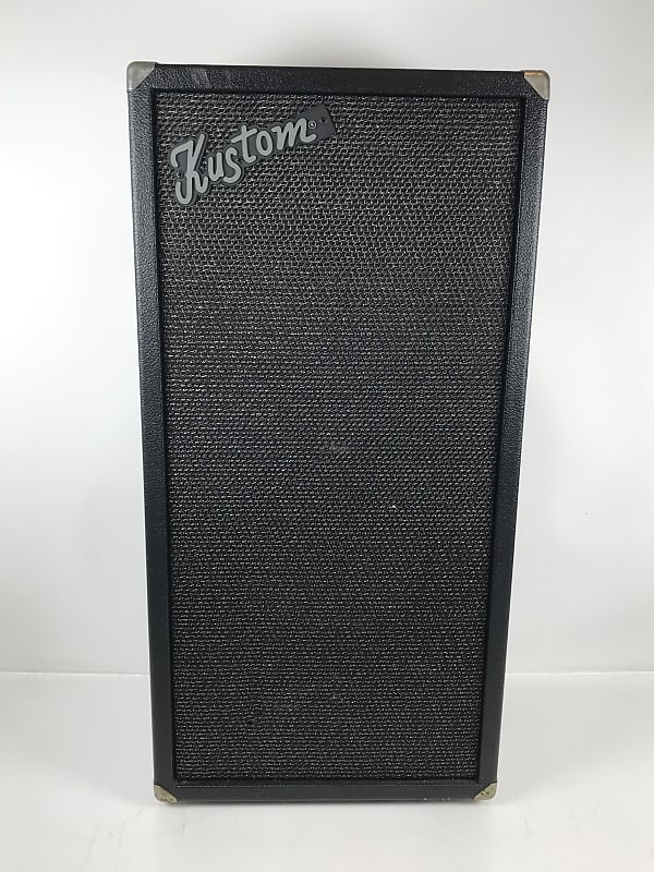 Kustom 2-10 PA Guitar Speaker Cabinet (Black & Gray) | Reverb