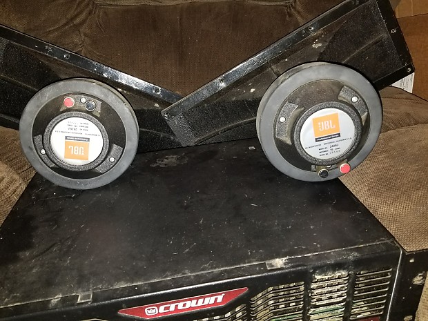 JBL Two Compression Drivers 2426J Compression Drivers With | Reverb
