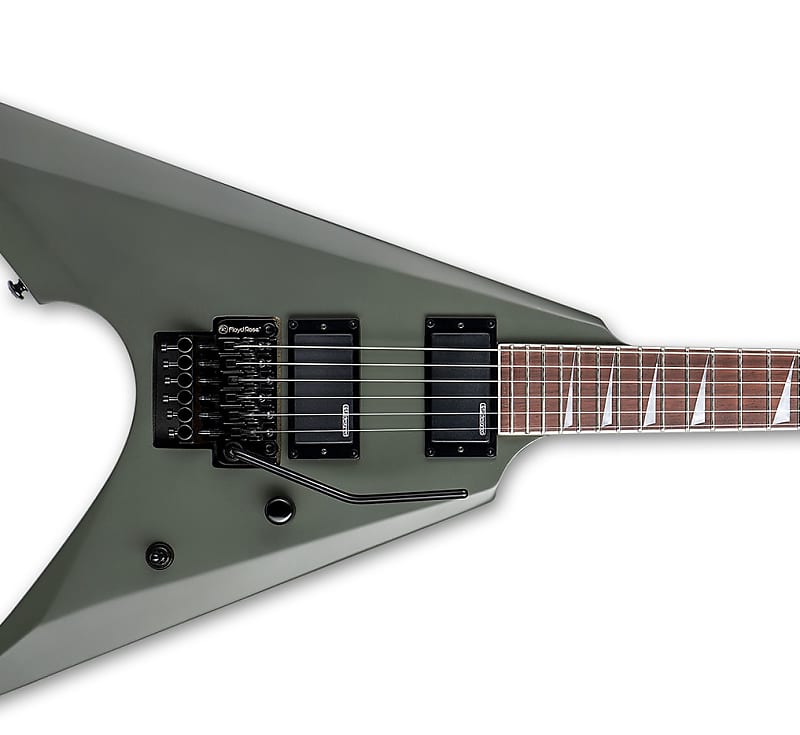 ESP LTD Arrow-200 Military Green Satin | Reverb
