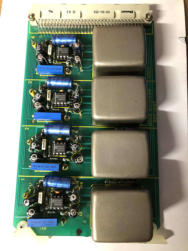 Neve 10862 quad input amp with Belclere transformers 80's | Reverb