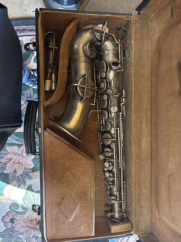 Martin Alto Sax 1924-1925 - Silver | Reverb