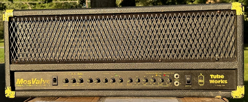 1995 Tube Works RT-2100-ES 100 Watt Hybrid Guitar Amp Head | Reverb