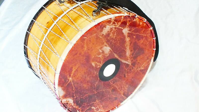 18" Turkish Percussion Davul Dhol Tupan Drum | Reverb