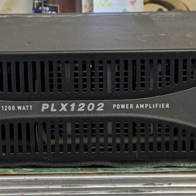 QSC PLX 1202 2-Channel Power Amplifier 2000s - Black | Reverb