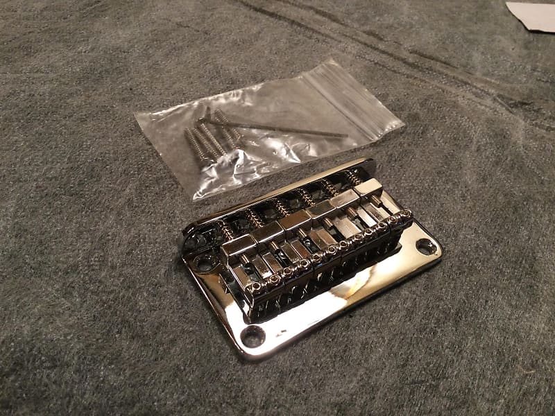 Golden Age Hard tail Top Loader Bridge Chrome | Reverb