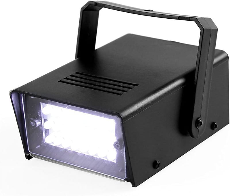 Mini LED Strobe Light White Color with 24 Super Bright LED | Reverb